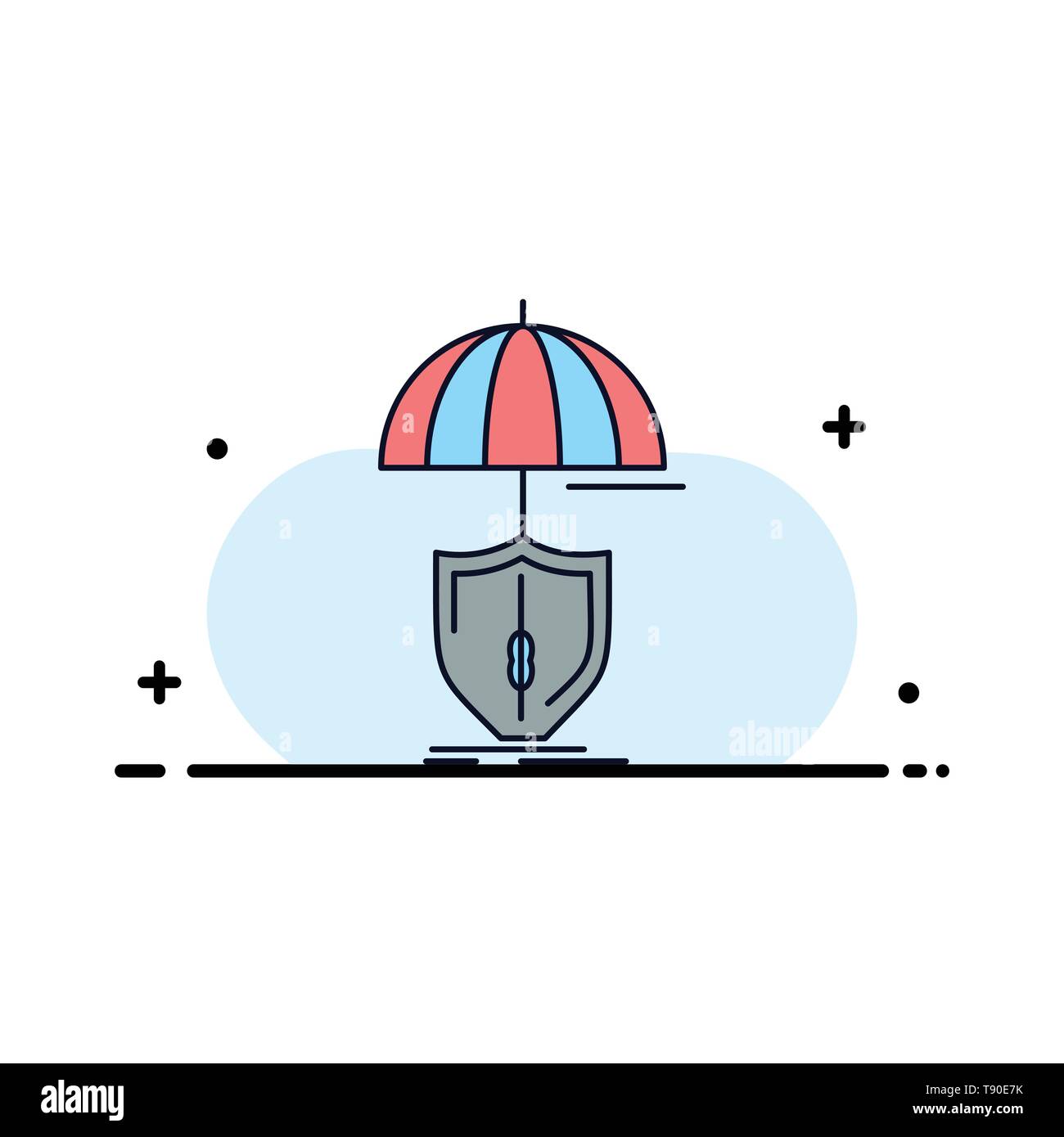 Data safeguarding Stock Vector Images - Alamy