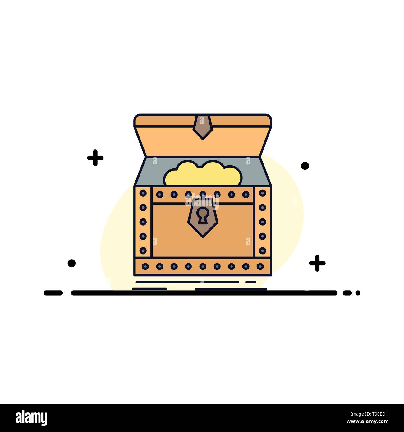 Silver box antique Stock Vector Images - Alamy