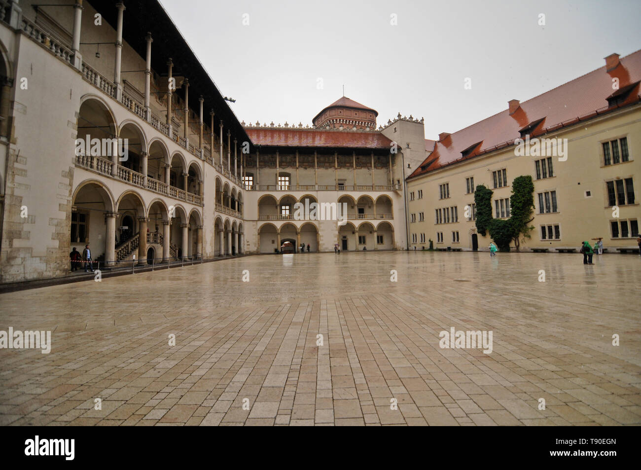 Interior of Wawel Castle. Krakow, Poland Stock Photo - Alamy