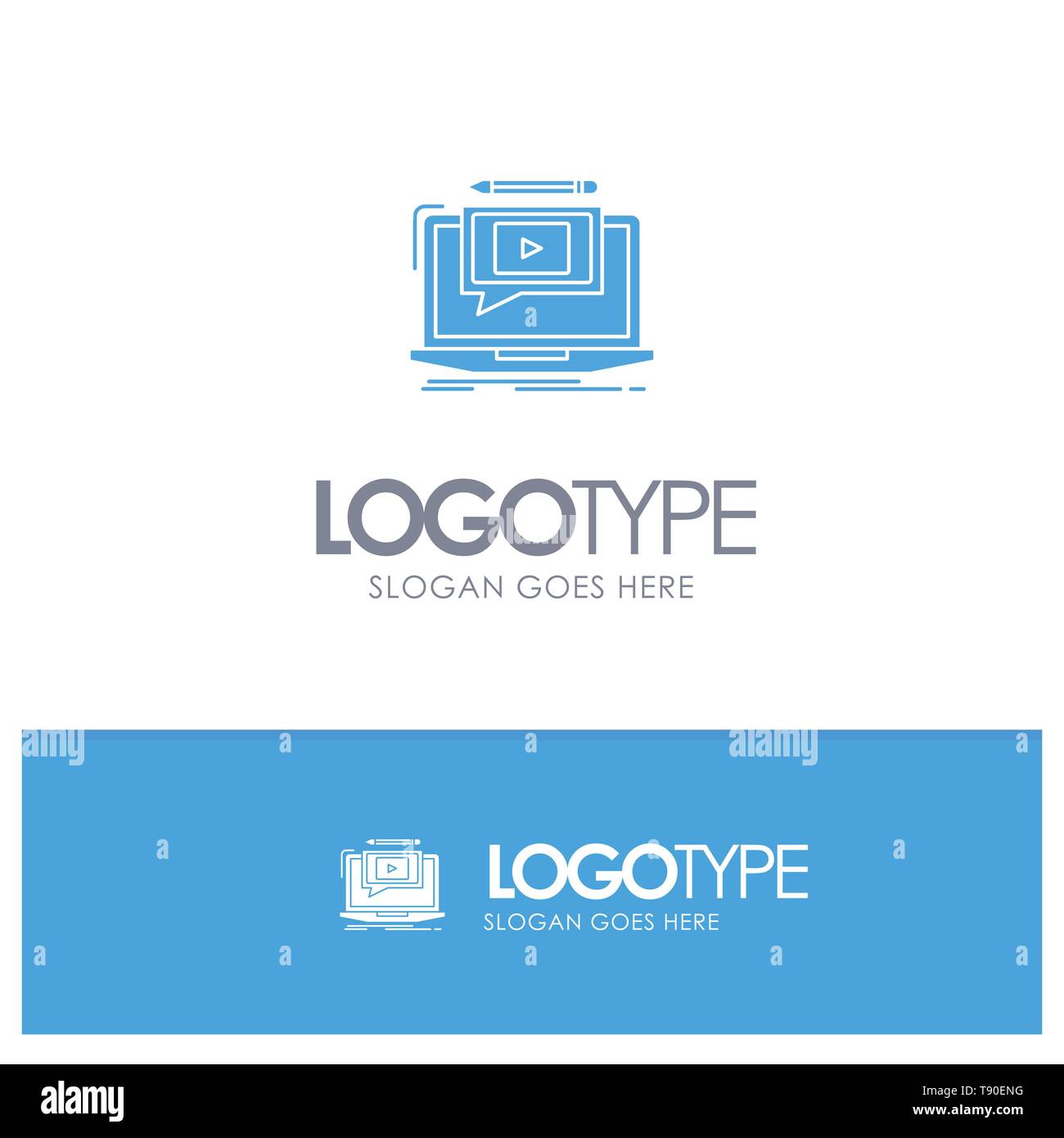 Tutorial logo logo Stock Vector Images - Alamy