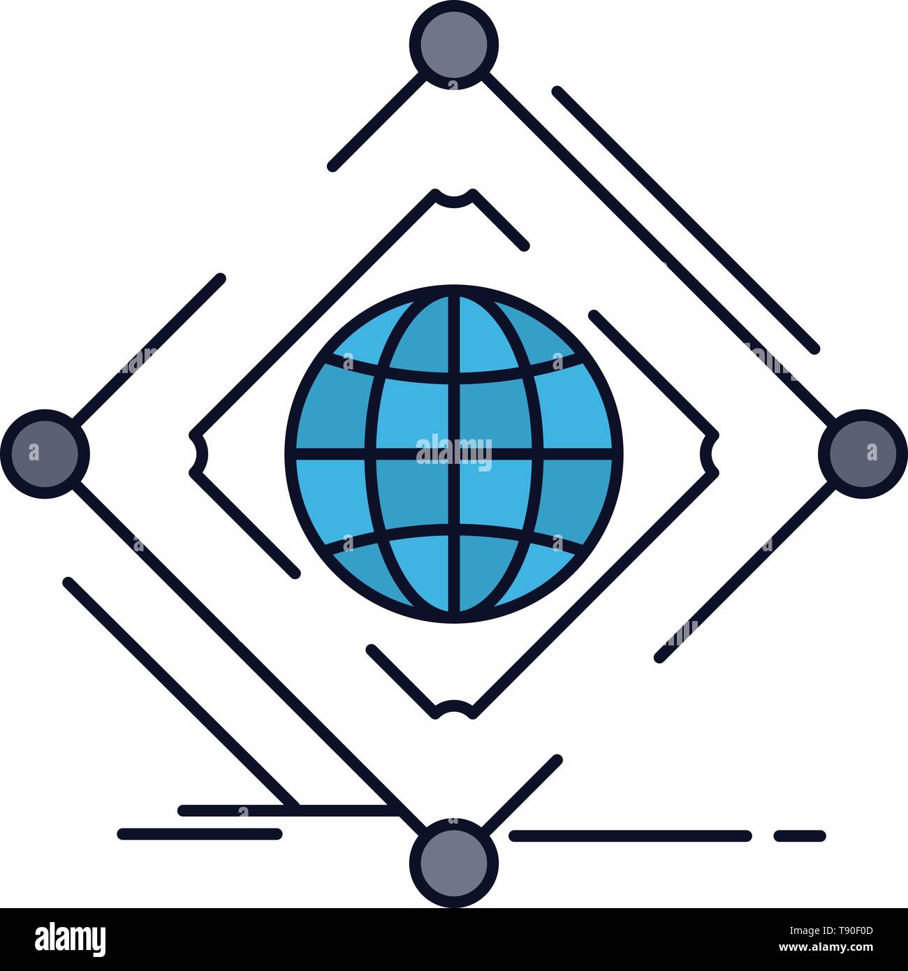 Global Tech Hub Stock Vector Images - Alamy