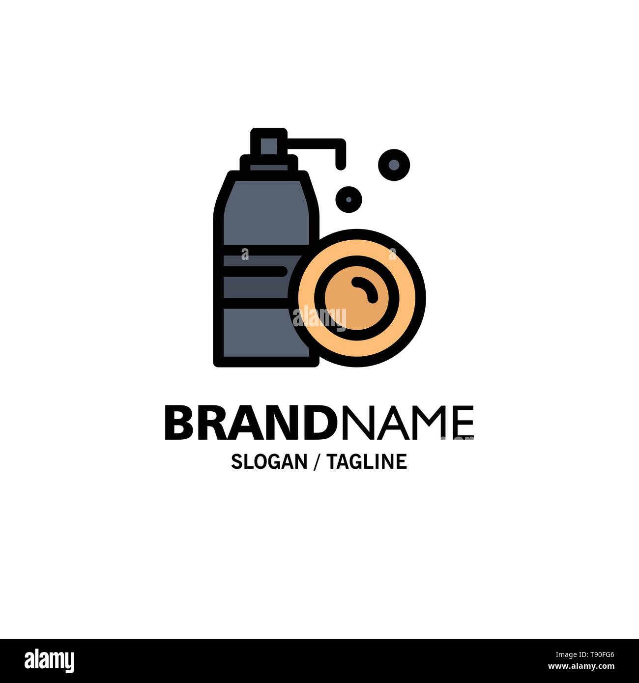 Spray can graffiti logo Stock Vector Images - Alamy