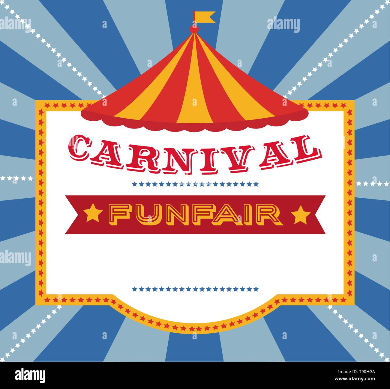 Carnival funfair background vector Stock Vector Image & Art - Alamy