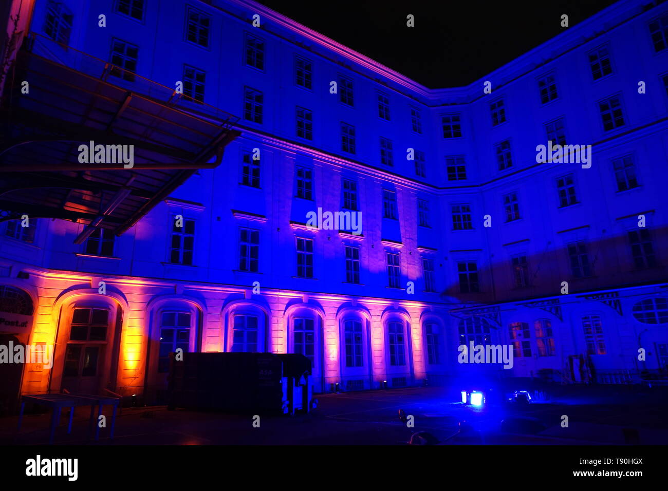 Wien, Alte Post, Viennale Stock Photo - Alamy