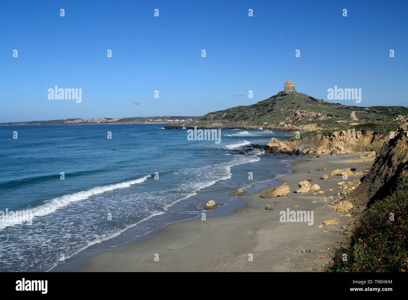 Beach of Capo San Marco Stock Photo - Alamy