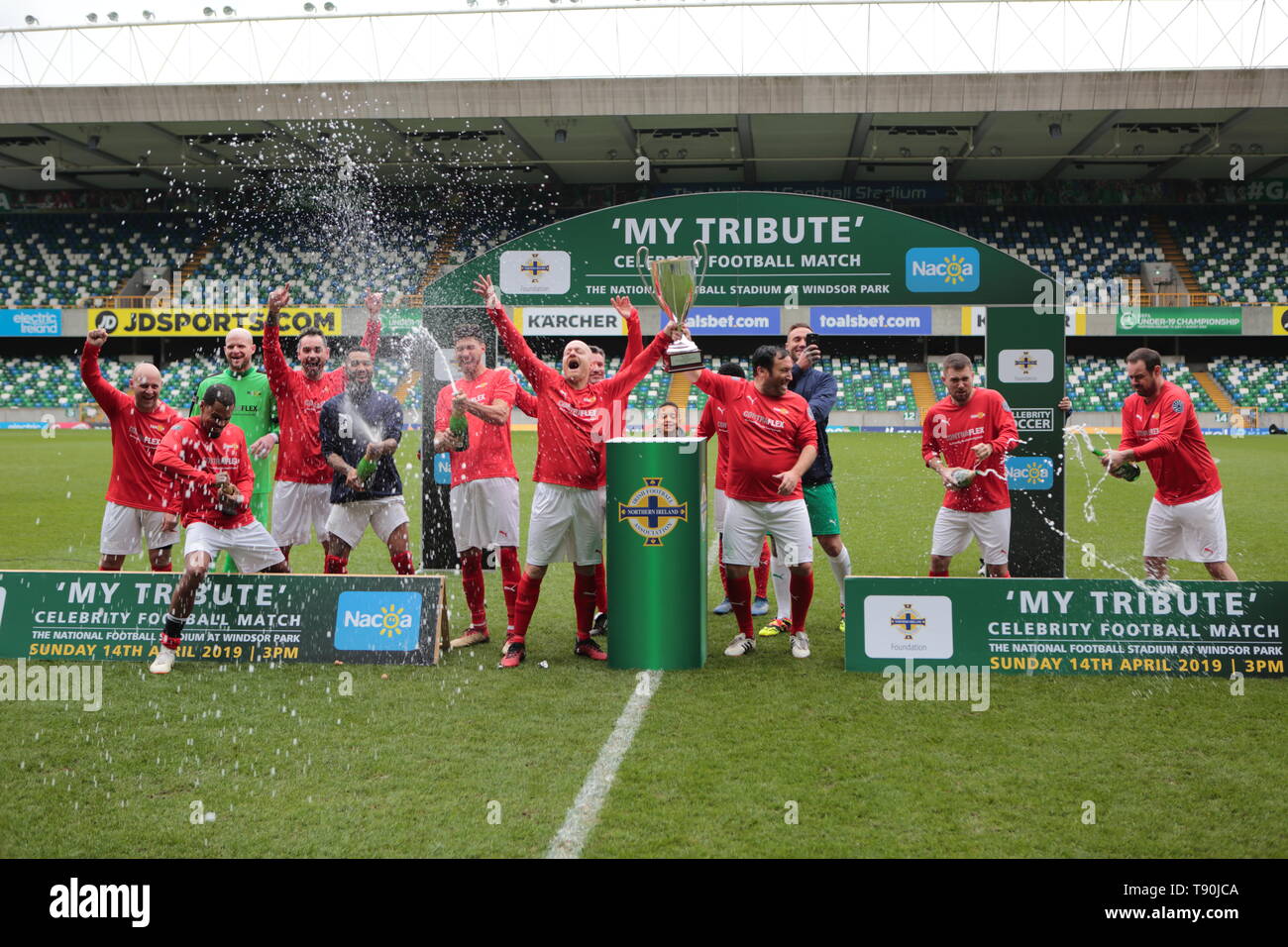 Calum Best ’My Tribute’ charity to father George football match ...