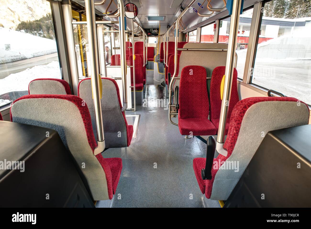 Tirol, Ötztal, Solaris Bus Stock Photo - Alamy