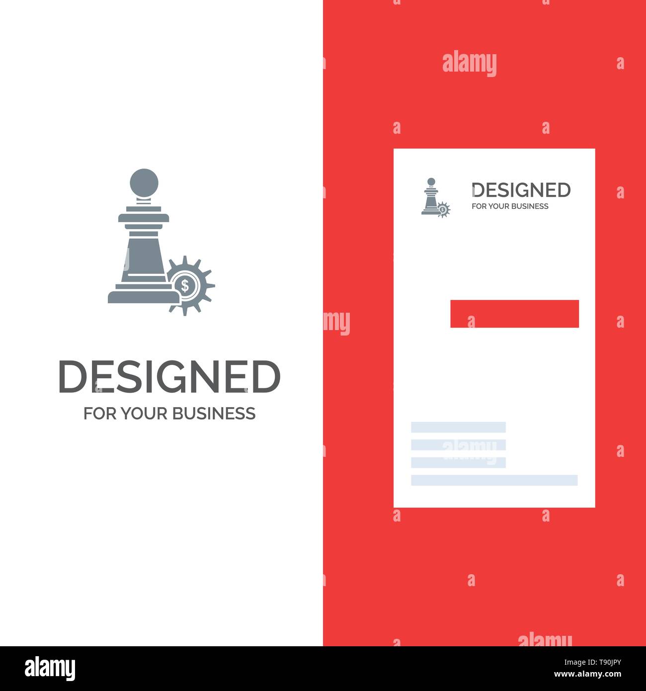 Checkmate grey background Stock Vector Images - Alamy