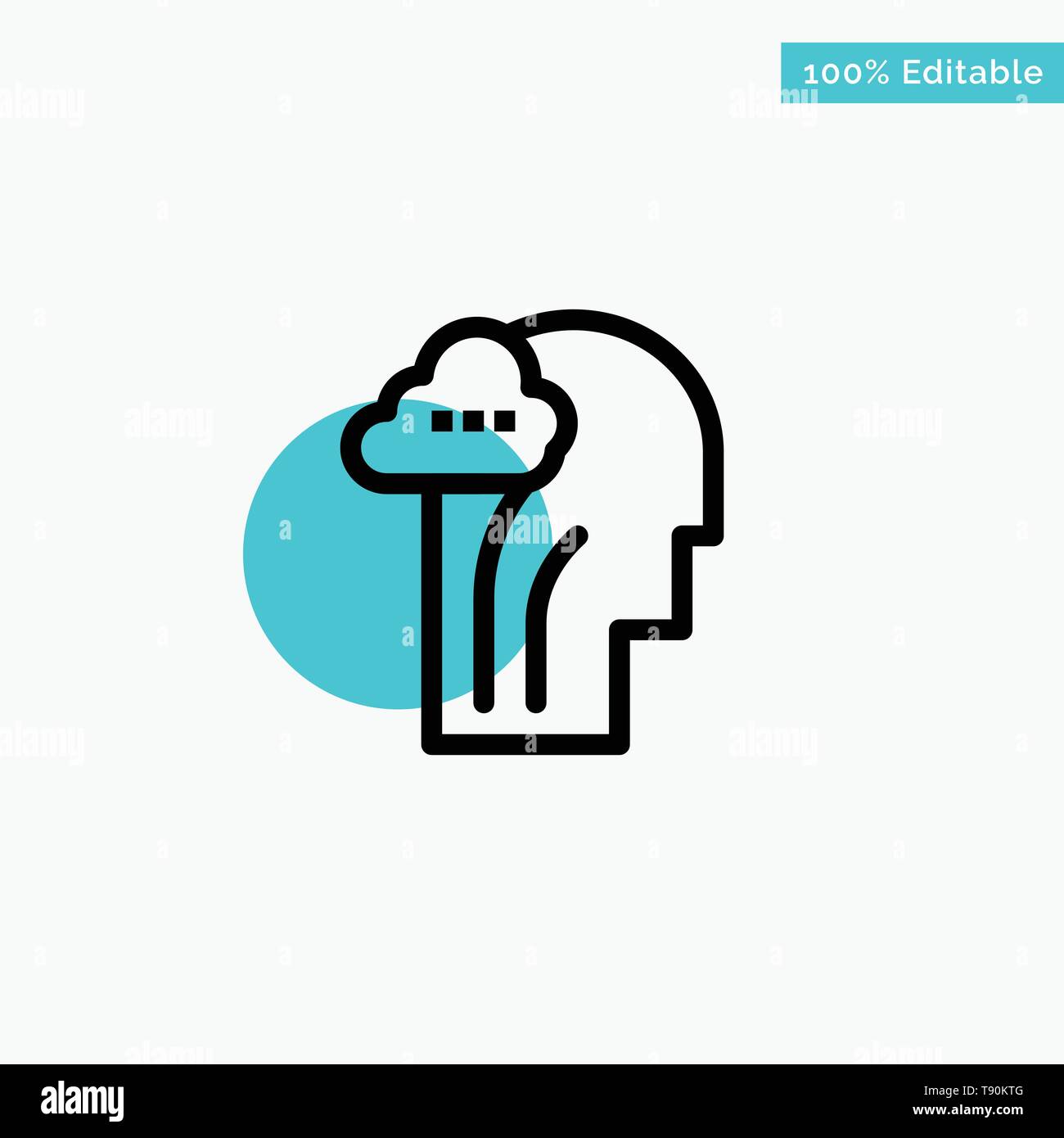 Brain human real Stock Vector Images - Alamy