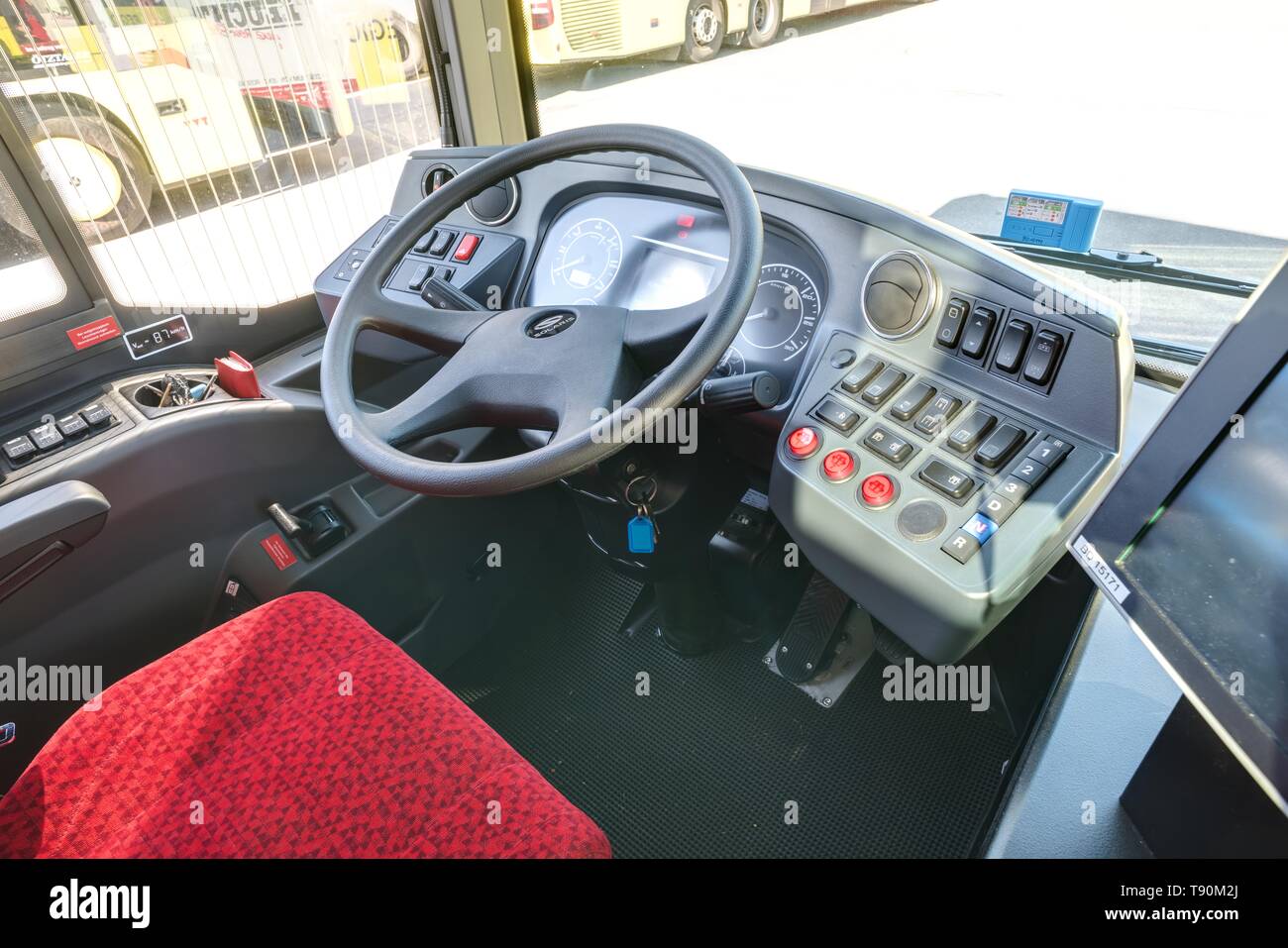 Fahrerplatz hi-res stock photography and images - Alamy