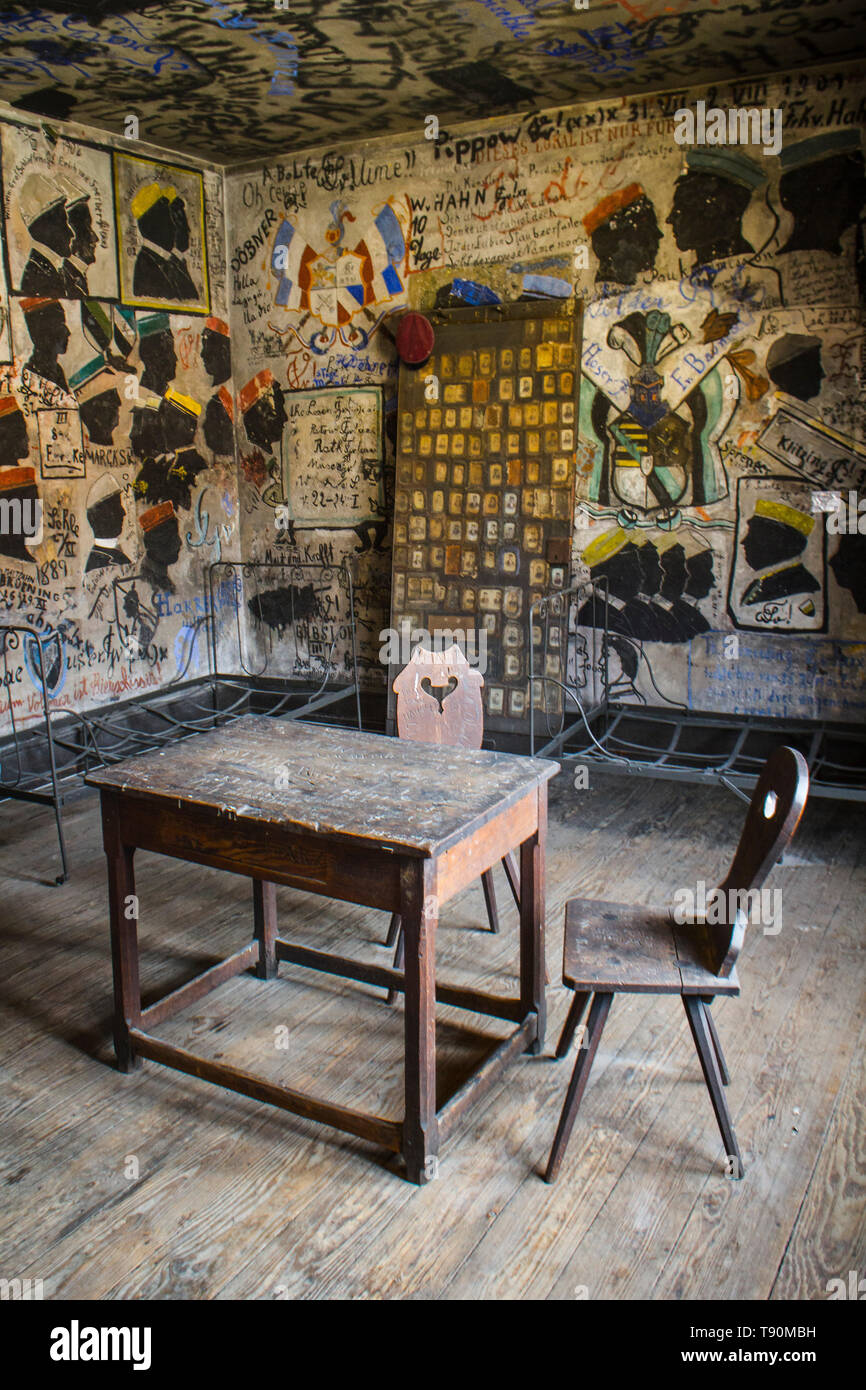 Heidelberg, students prison Stock Photo - Alamy