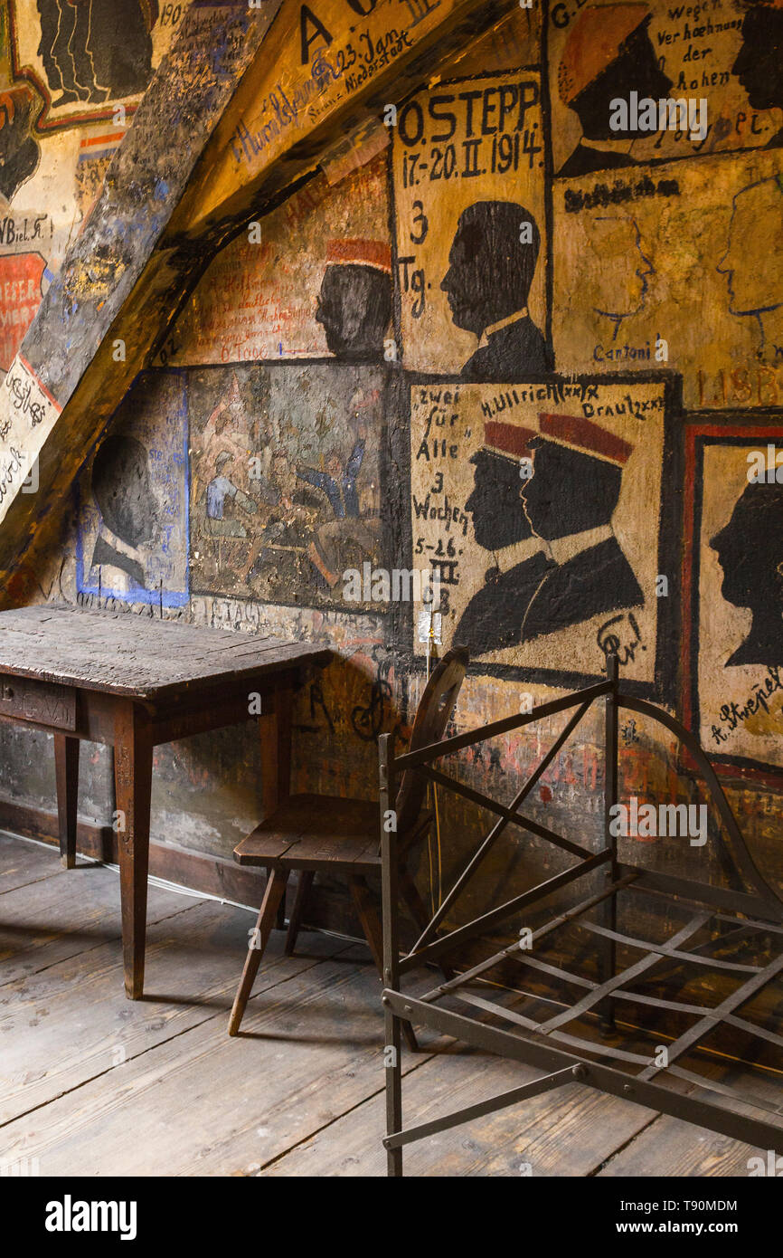 Heidelberg, students prison Stock Photo - Alamy