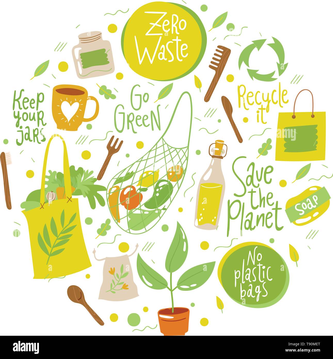 Zero Waste Clipart