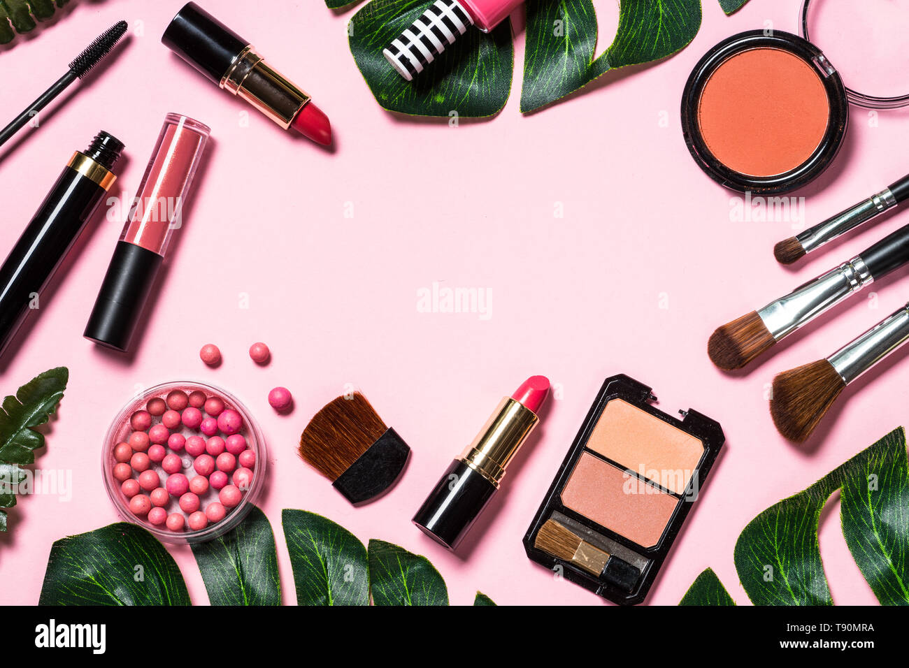 Cosmetics background hi-res stock photography and images - Alamy