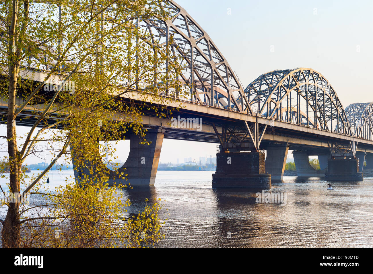 Ukraine bridge, kyiv, aerial view hi-res stock photography and images ...