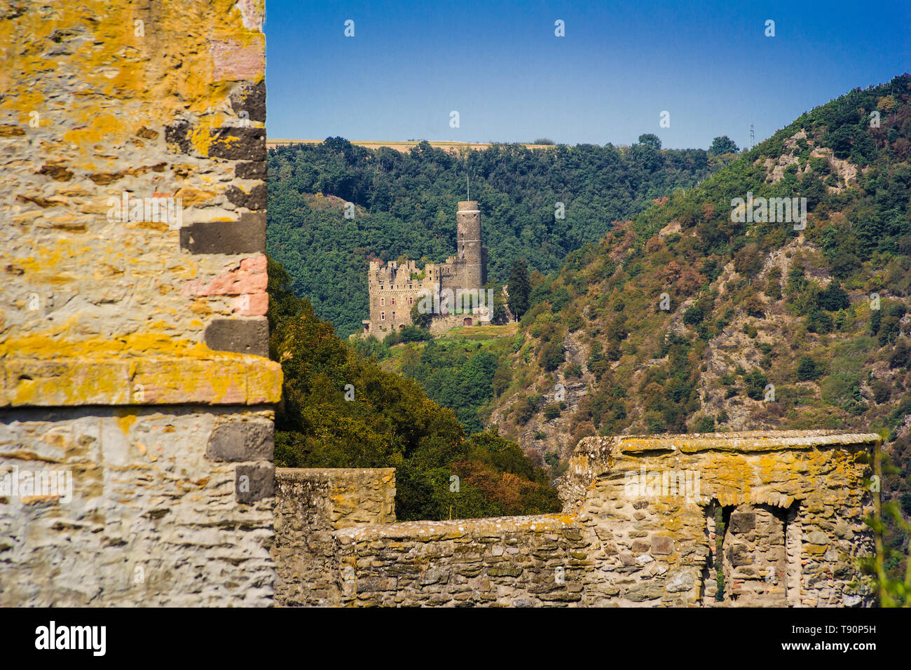 Rheinfels castle and fortress hi-res stock photography and images - Alamy