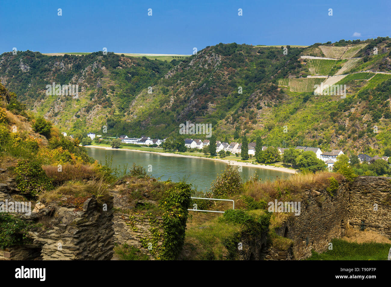 Rheinfels castle and fortress hi-res stock photography and images - Alamy
