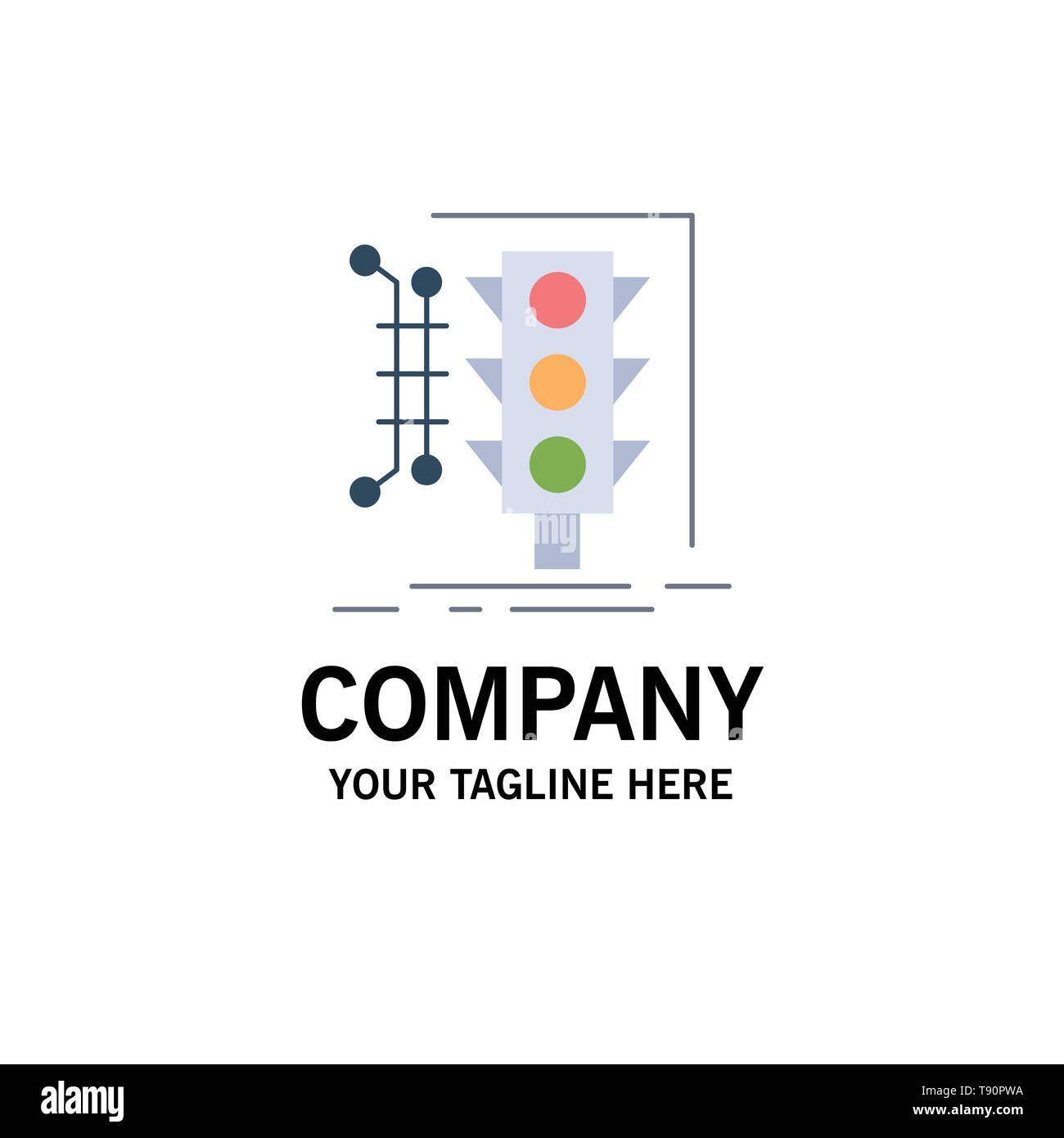 Traffic management system Cut Out Stock Images & Pictures - Alamy