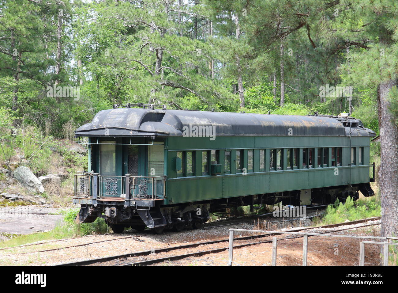 stone mountain park Georgia train Stock Photo - Alamy