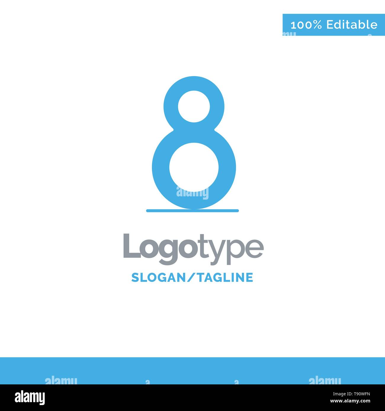 Eighth emblem Stock Vector Images - Alamy