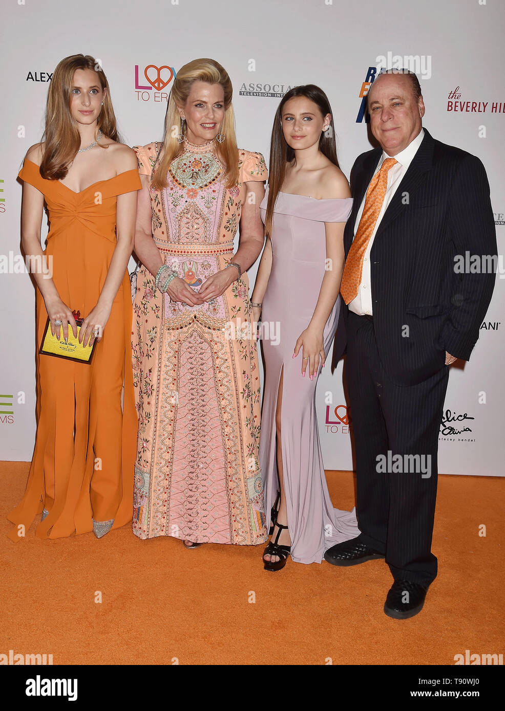 BEVERLY HILLS, CA - MAY 10: (L-R) Isabella Rickel, Nancy Davis, Ariana ...