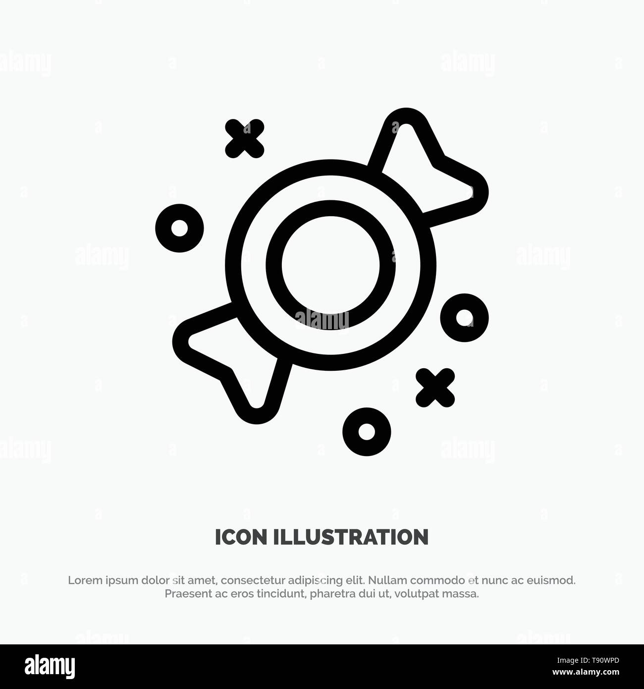 Bonbon vector vectors hi-res stock photography and images - Alamy