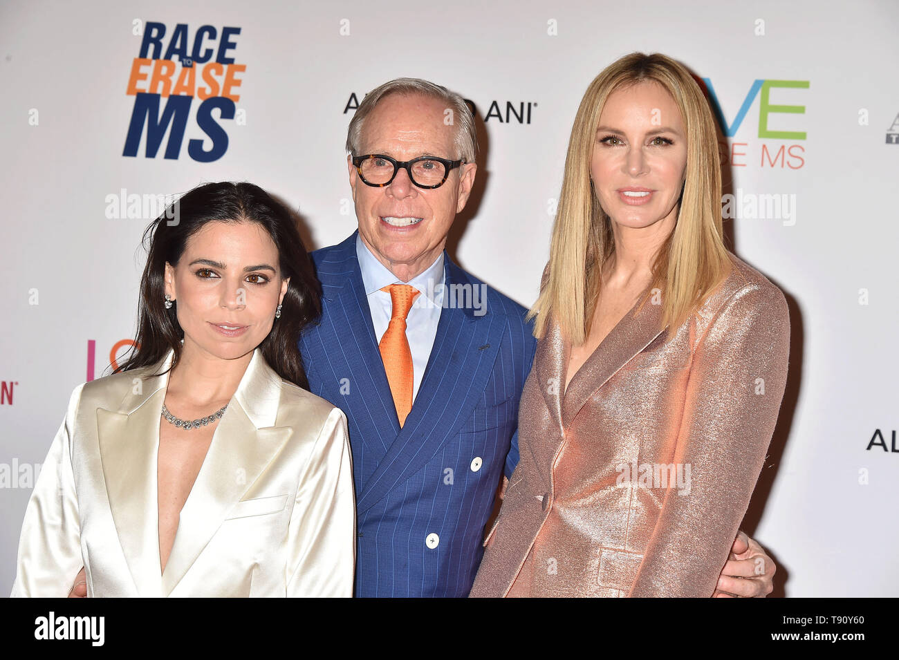 BEVERLY HILLS, CA - MAY 10: (L-R) Ally Hilfiger, Tommy Hilfiger and Dee ...