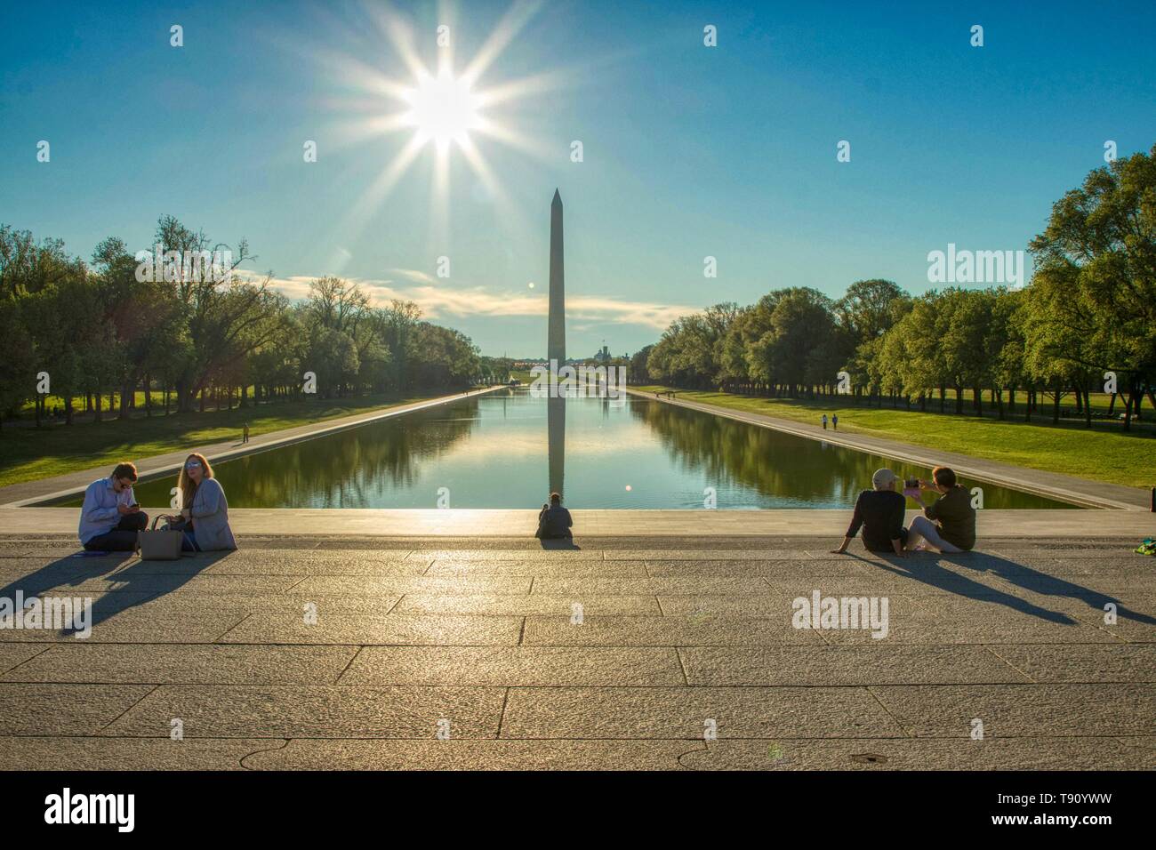 Washington dc spring scenery hi-res stock photography and images - Alamy