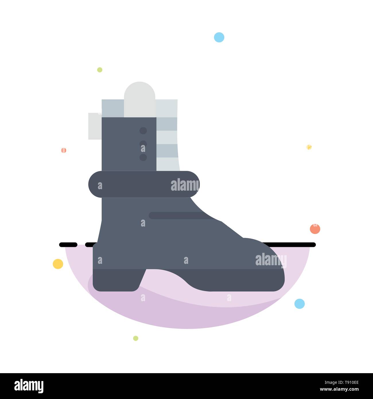 Cowboy boot template hi-res stock photography and images - Alamy