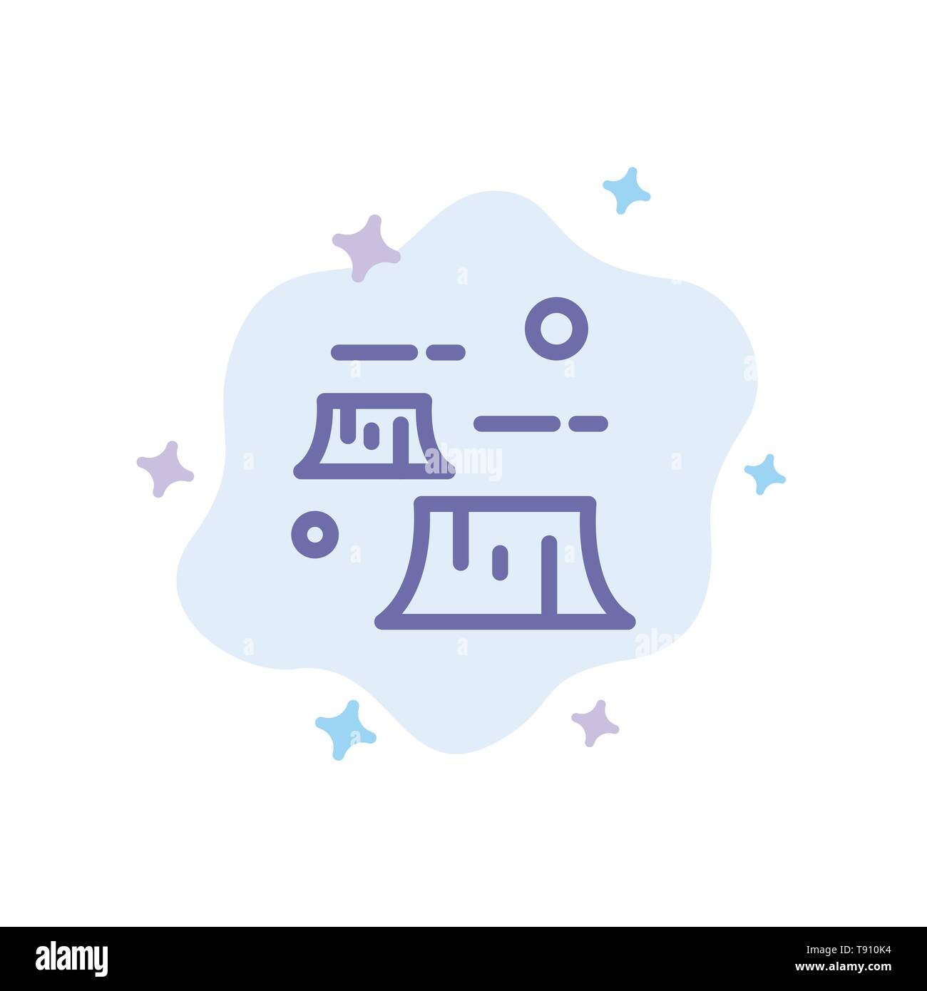 Tree stump deforestation nature ecology Cut Out Stock Images & Pictures ...