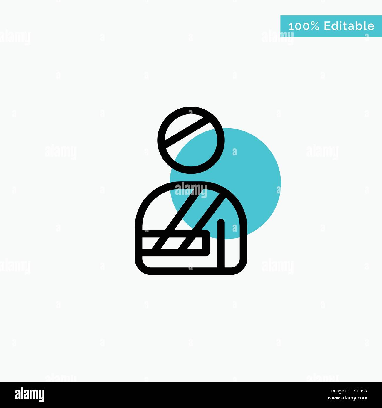 Patient sick man avatar hi-res stock photography and images - Alamy