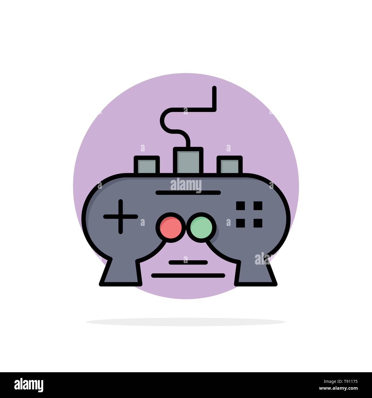 Xbox controller black Stock Vector Images - Alamy