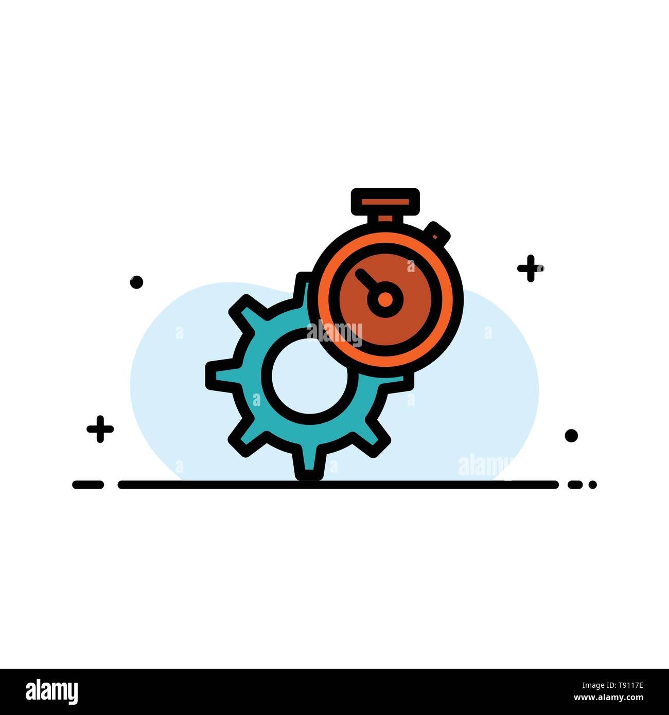 Vintage clock face template Cut Out Stock Images & Pictures - Alamy