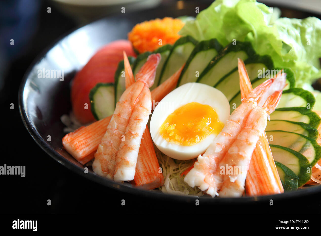 salad japanese style Stock Photo - Alamy