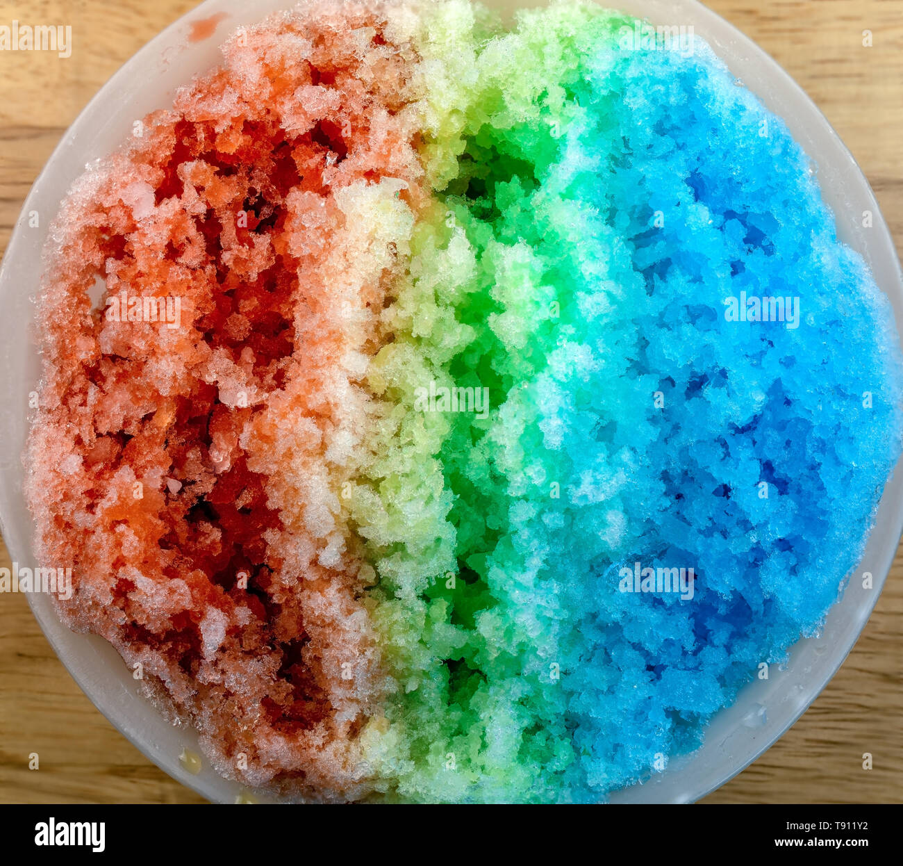 Cherry shaved ice hi-res stock photography and images - Alamy