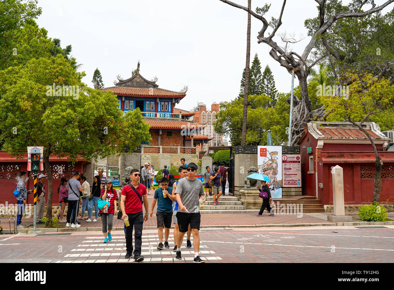 Historical architecture chihkan tower hi-res stock photography and ...