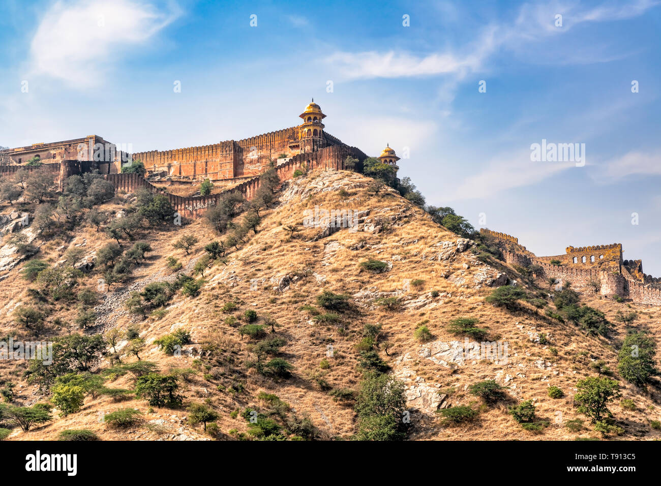 View from the Amber Fort located in Amber, Rajasthan, India 11km from ...