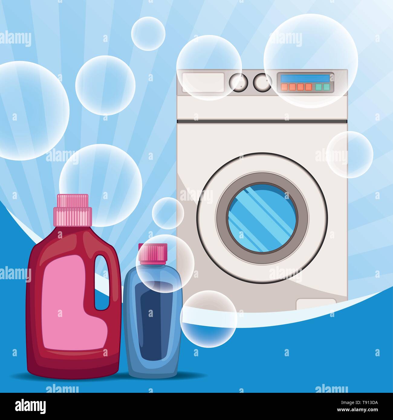 housekeeping and cleaning kit supplies Stock Vector Image & Art - Alamy