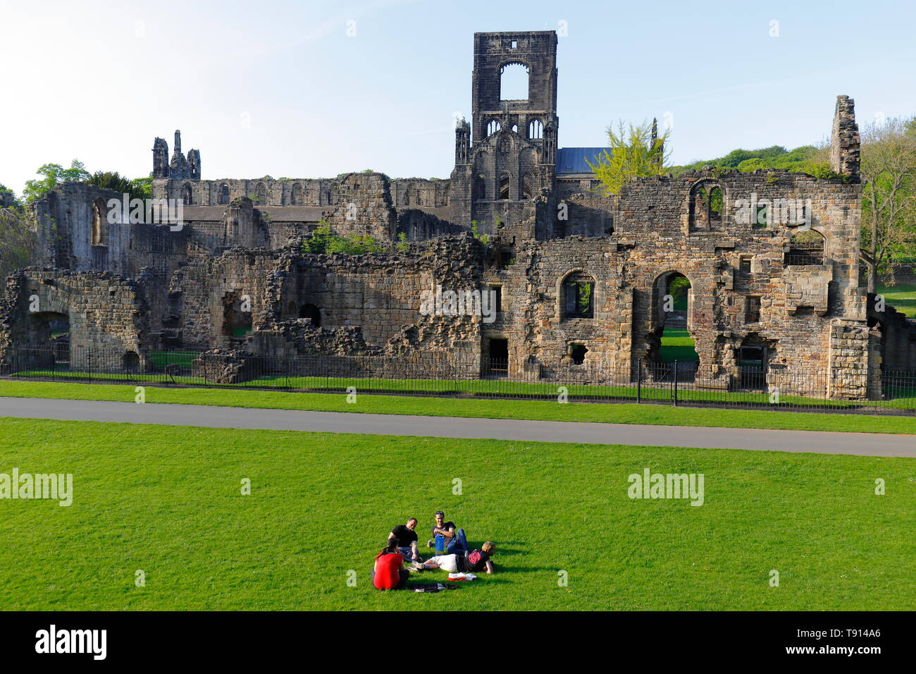 Kirkstall Abbey in Leeds,West Yorkshire,UK Stock Photo - Alamy