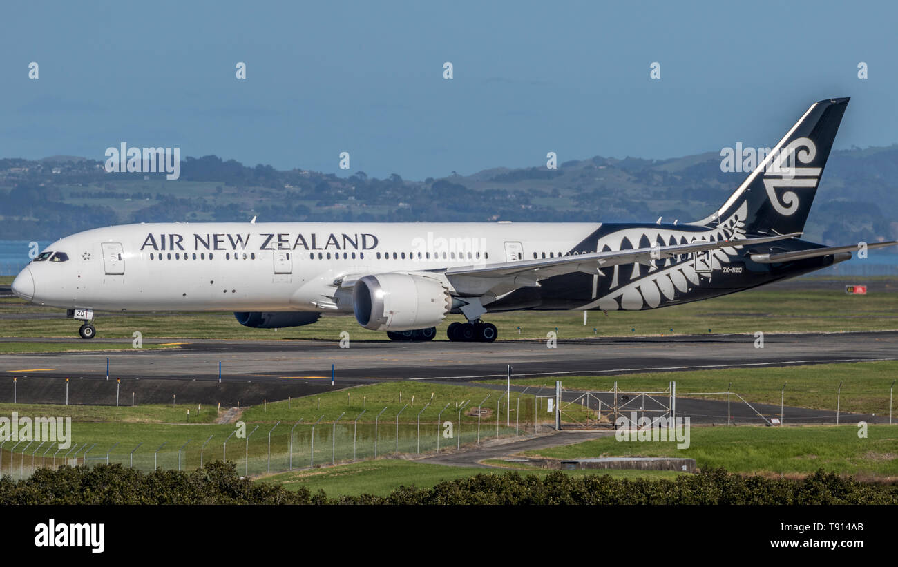 Air New Zealand Boeing 787-9 ZK-NZQ at AKL airport, NZ Stock Photo - Alamy