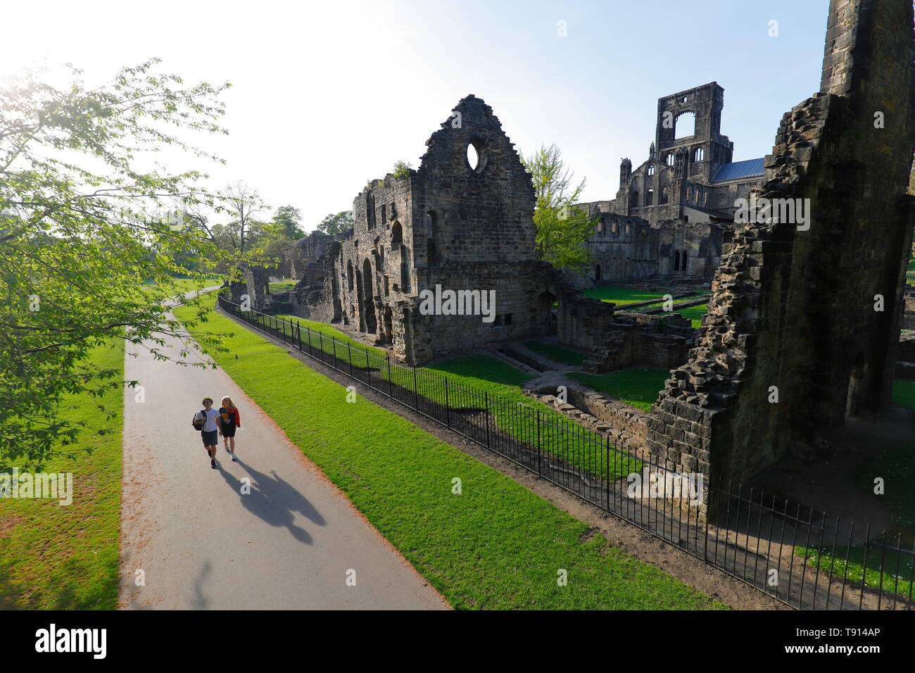 Kirkstall Abbey in Leeds,West Yorkshire,UK Stock Photo - Alamy