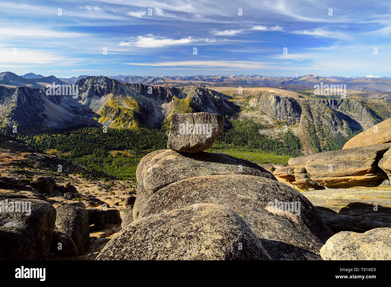 Mountain view at Cathedral provincial park, British Columbia, Canada ...