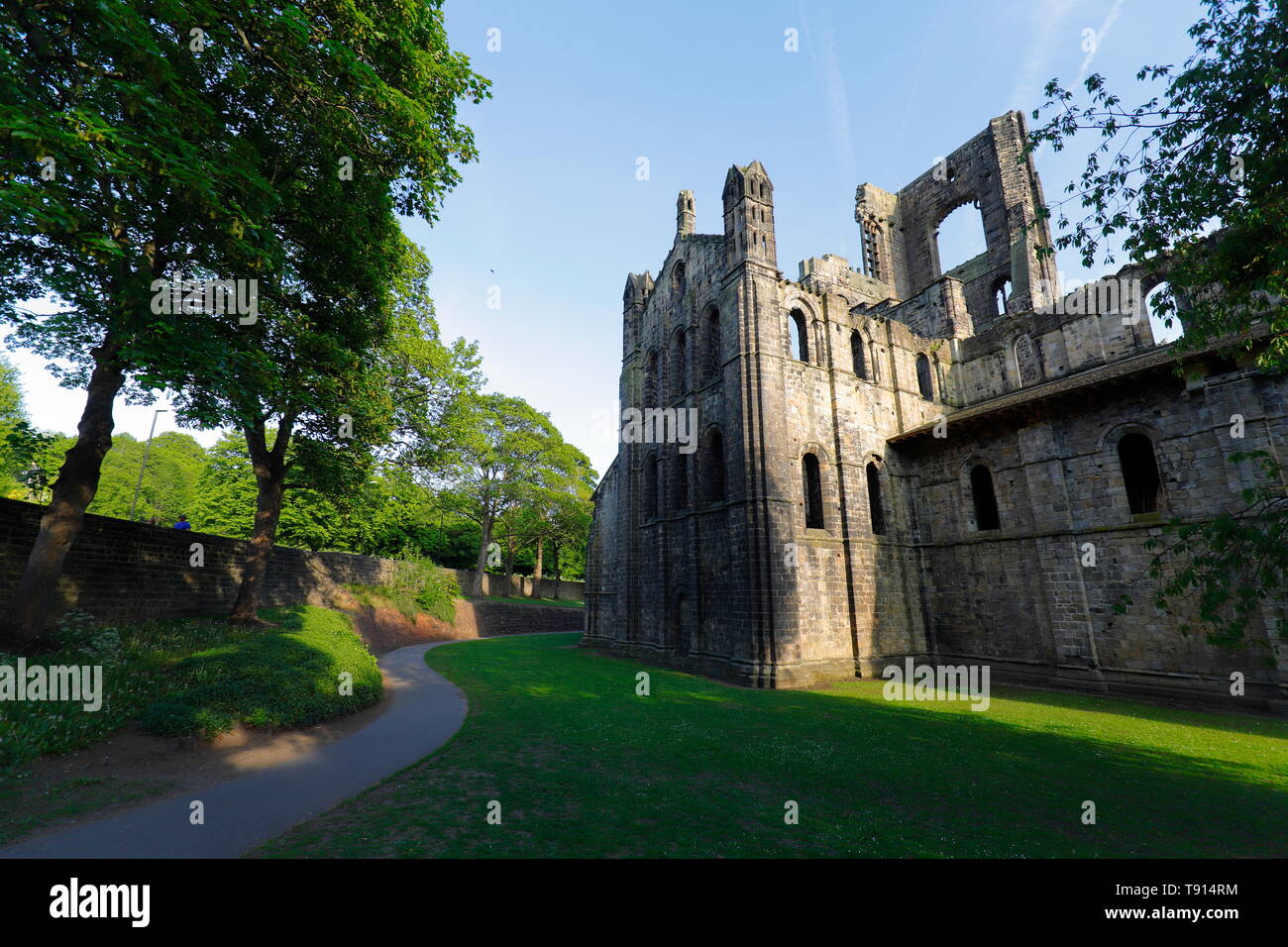 Kirkstall Abbey in Leeds,West Yorkshire,UK Stock Photo - Alamy