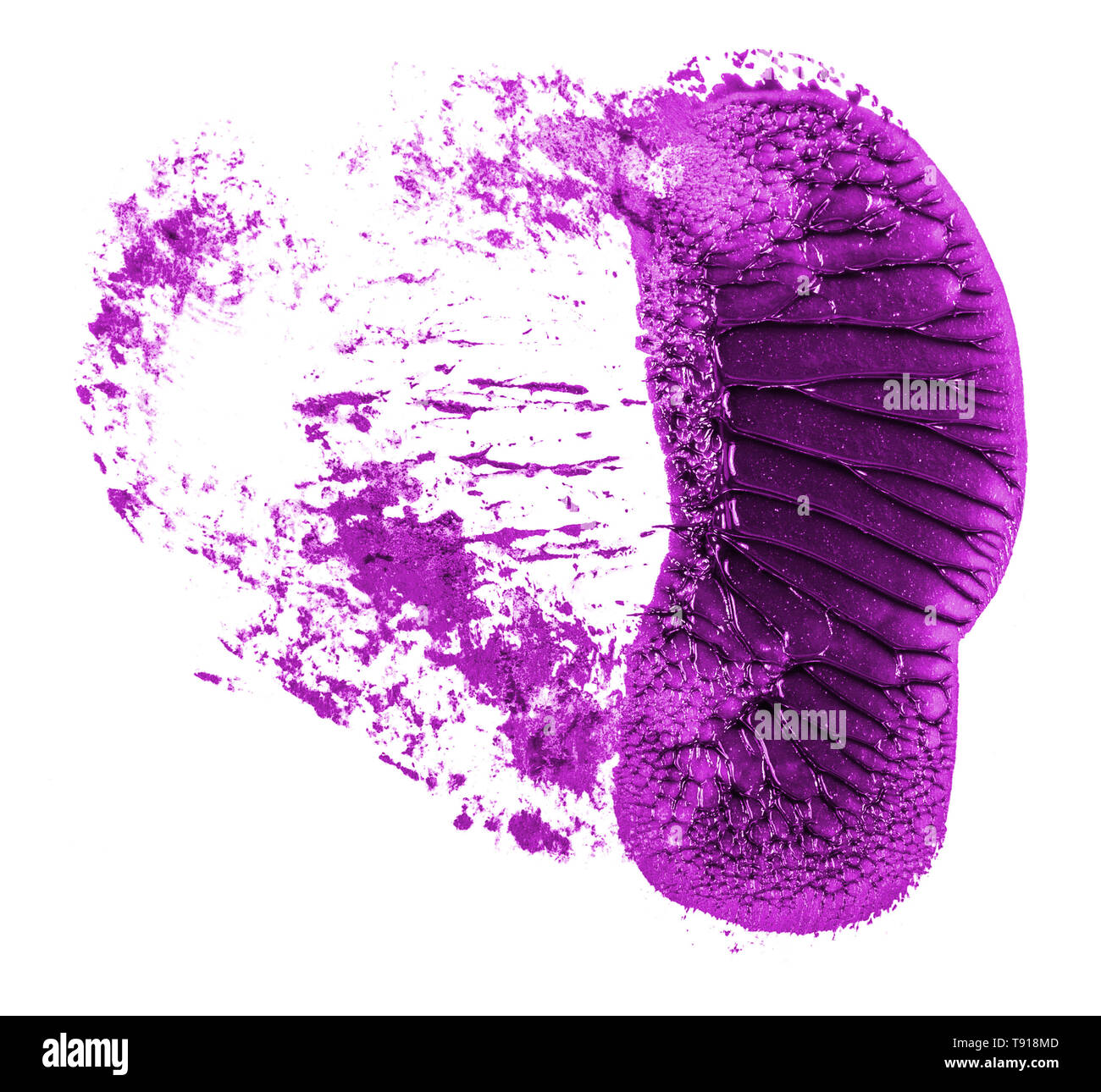 Purple smear Cut Out Stock Images & Pictures - Alamy