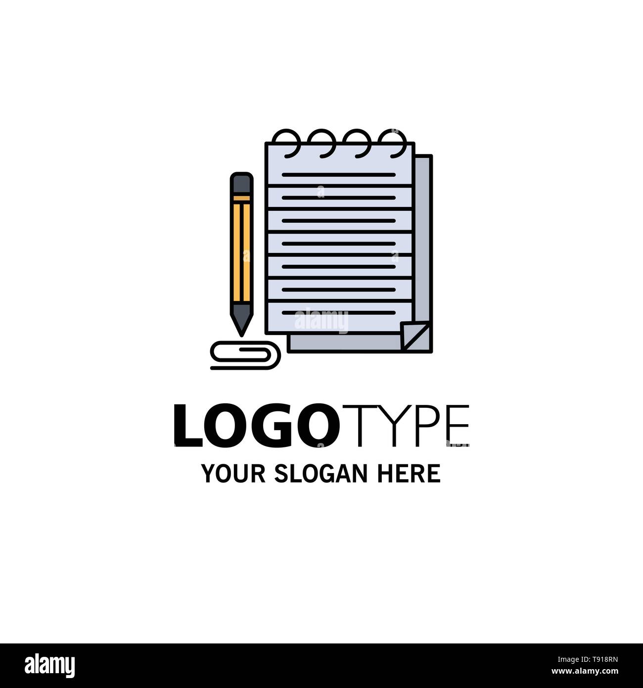 Steno book Stock Vector Images - Alamy
