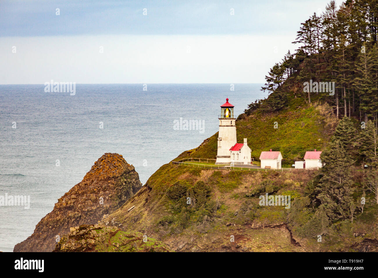 Heceta Head Lighthouse, Oregon, USA Stock Photo - Alamy