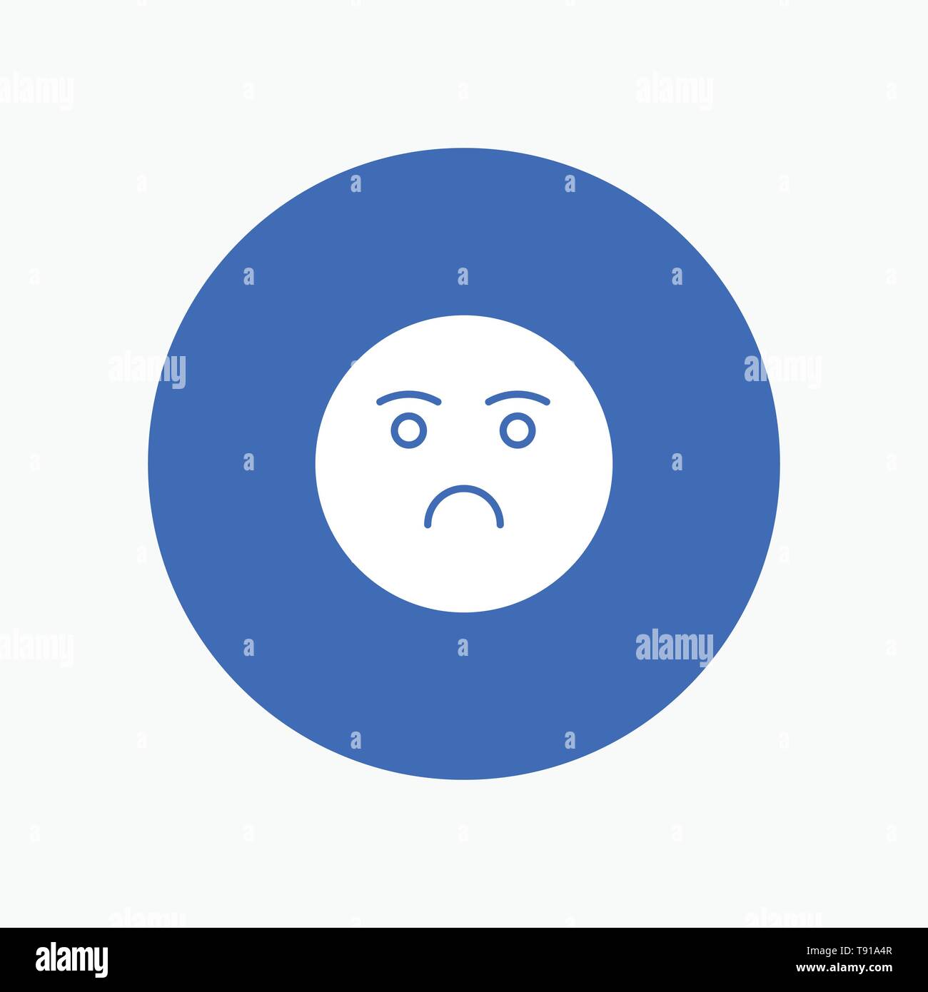 Sad smiley ball Stock Vector Images - Alamy