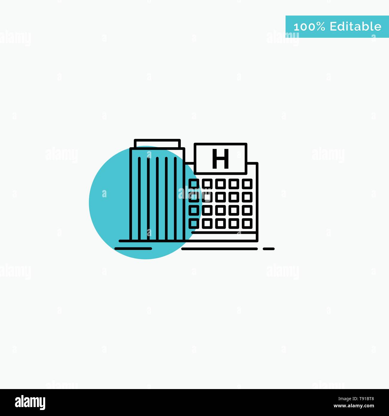 Hospital building circle hi-res stock photography and images - Alamy