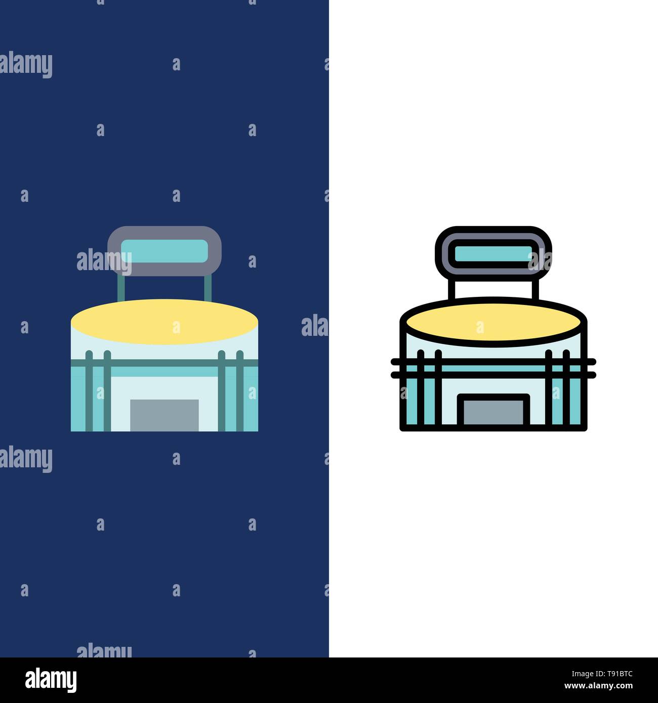 Stadium icons hi-res stock photography and images - Alamy