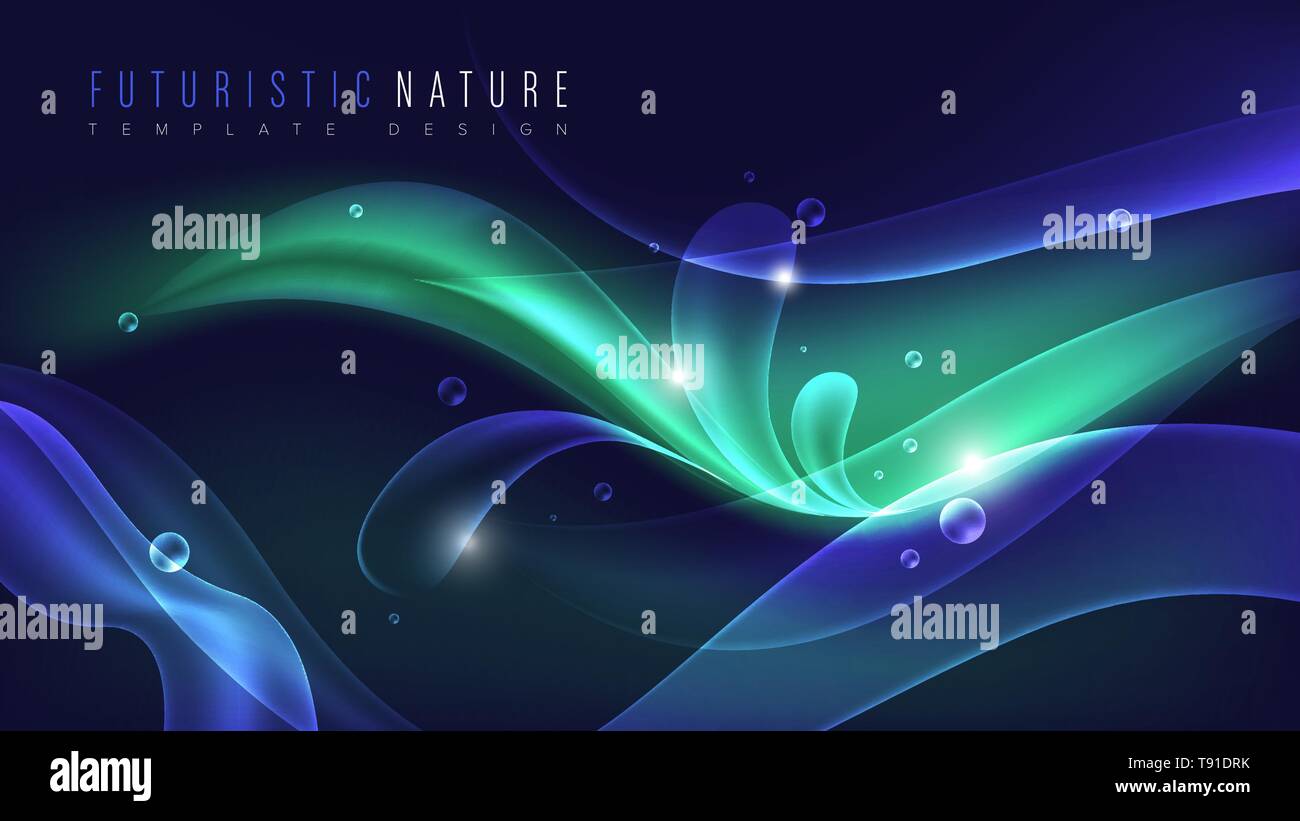 Futuristic Art Template in Vector Stock Vector Image & Art - Alamy